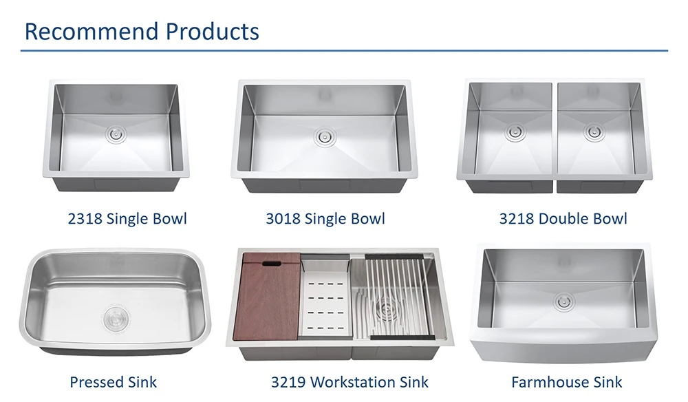 High Quality PVD Color 304 Stainless Steel Washing Sink Handmade 8020 ...