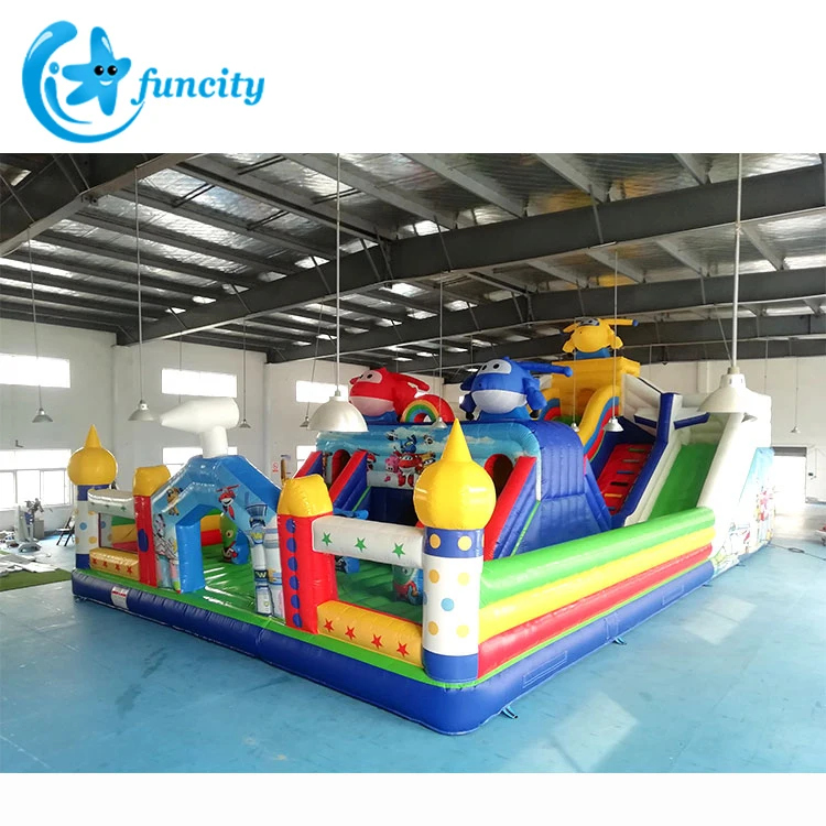 Children Playground Bouncer House Waterslides Bouncy Castle Slide ...