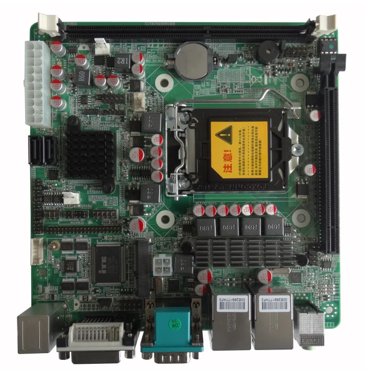 ITX H61 Motherboard Support Socket LGA 1155 ITX motherboard PCIE2.0X16 DDR3 DIMM mainboard ...