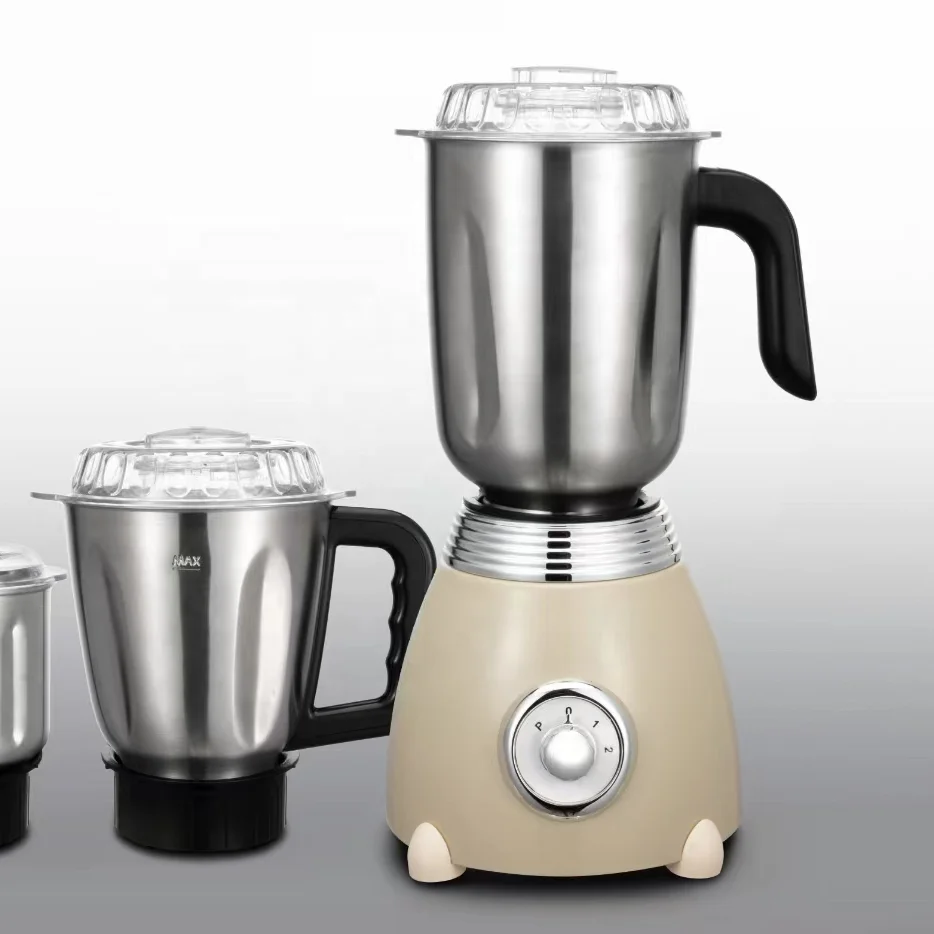 Stainless Steel Jug Blender Grinder Chopper High Speed Kitchen ...