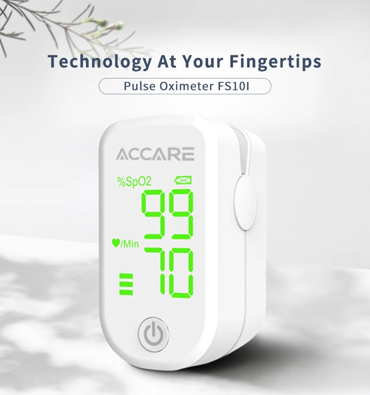 Accurate Oximetro Blood Spo2 Medical Finger Pulse Oximeter Oled Digital ...