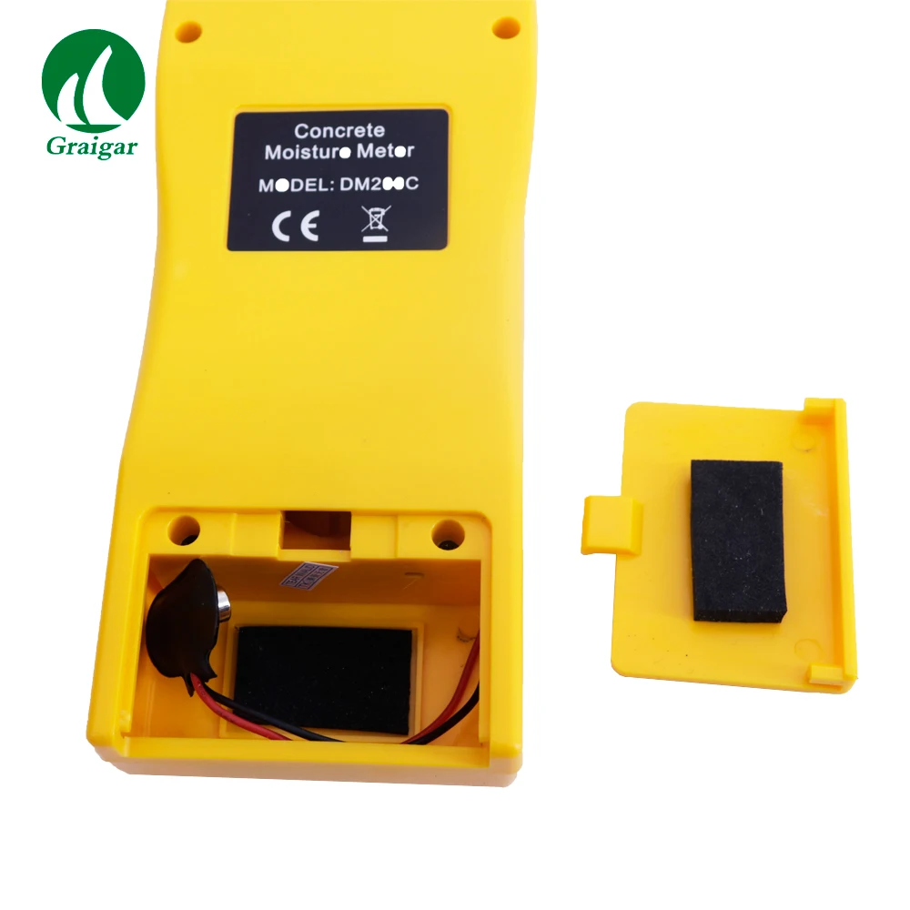 DM200C Concrete Moisture Meter Wall Surface Moisture Meter Measuring ...