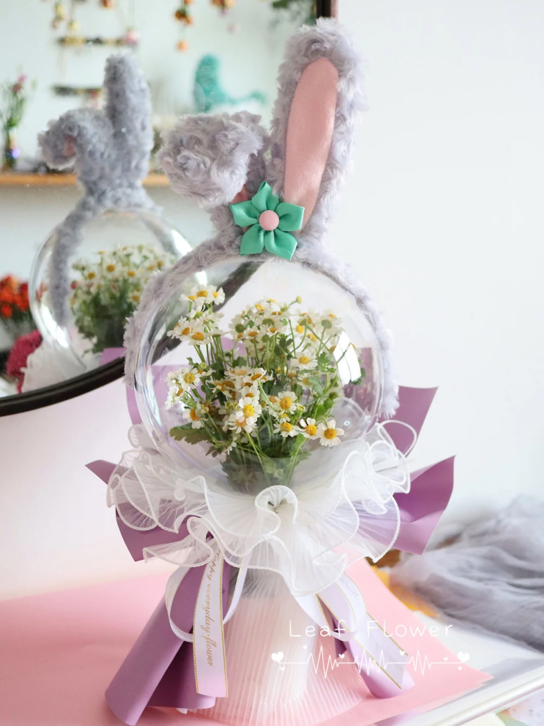 Tondo 2024 New Design Flower Wrapping Paper Acrylic Bobo Ballon Clear ...