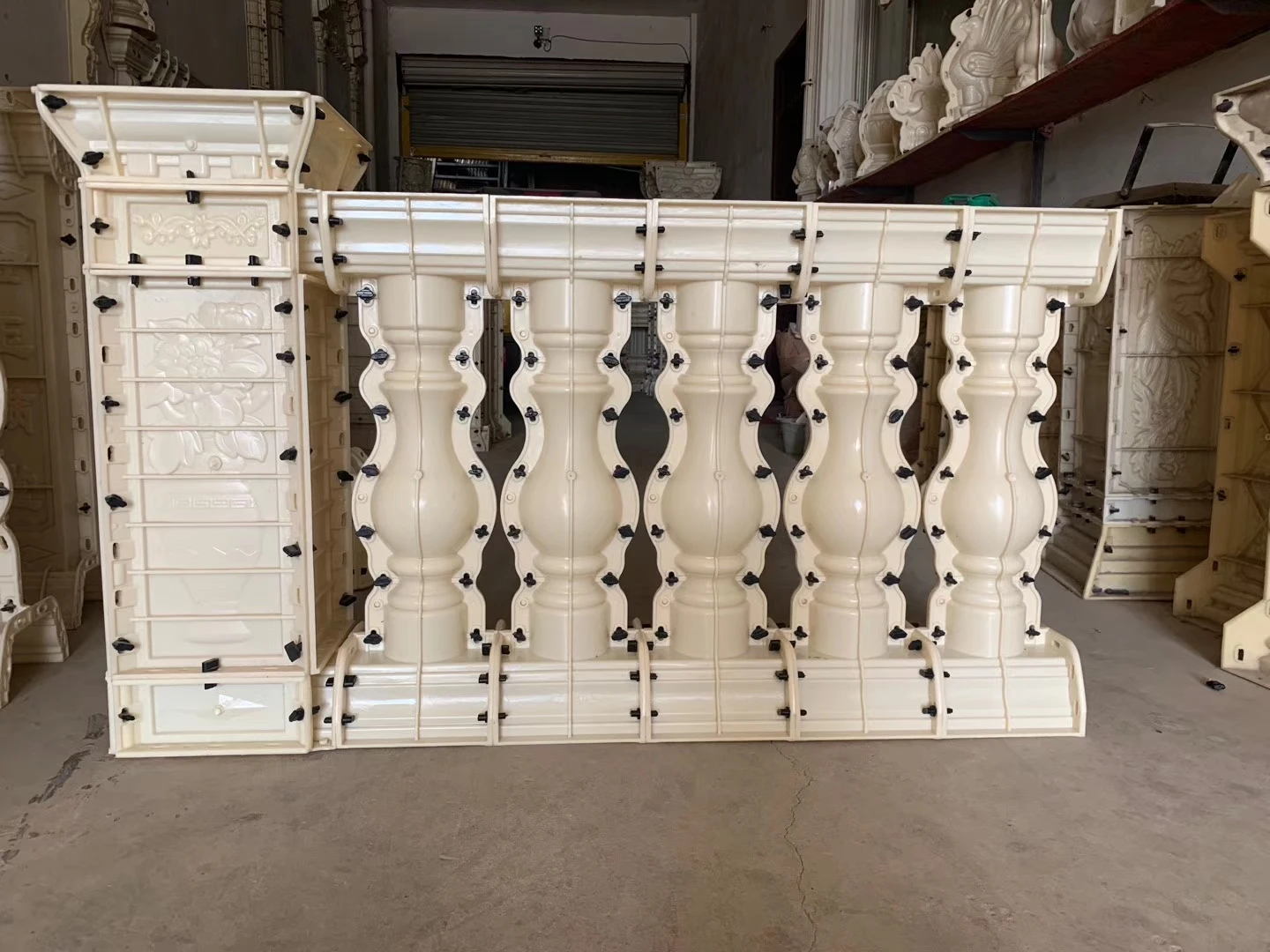 Multi-styles Outdoor Balcony Concrete Baluster Mold Abs Plastic ...