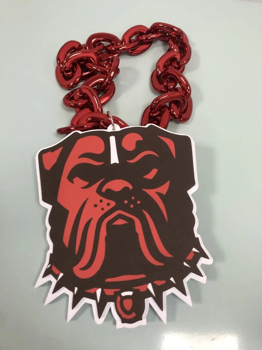 Customize Naional Football Teams Loge Oversized 3d Eva Foam Necklace ...