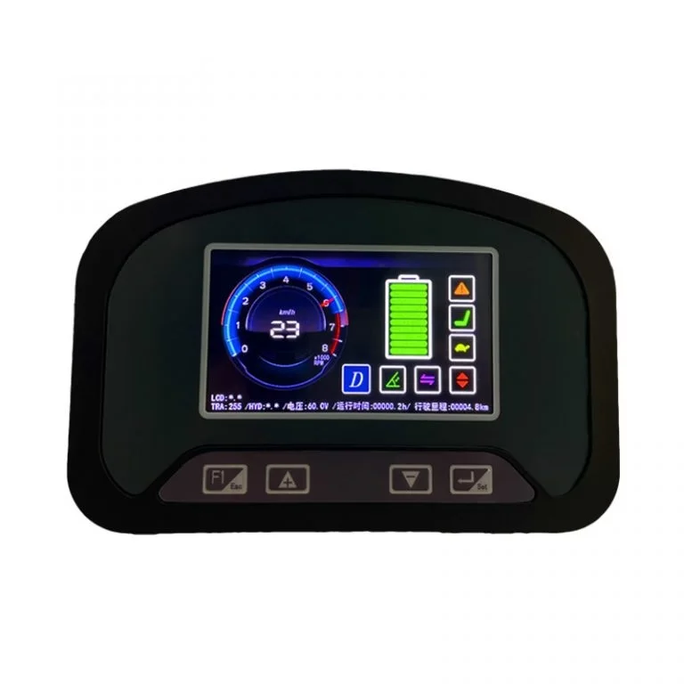 LCD Dashboard for Slider Ac Induction Motor Controller