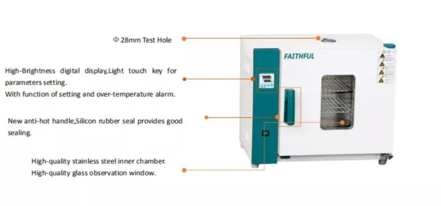 101-1ab 71l Horizontal Drying Oven Classical Natural Convection Drying ...