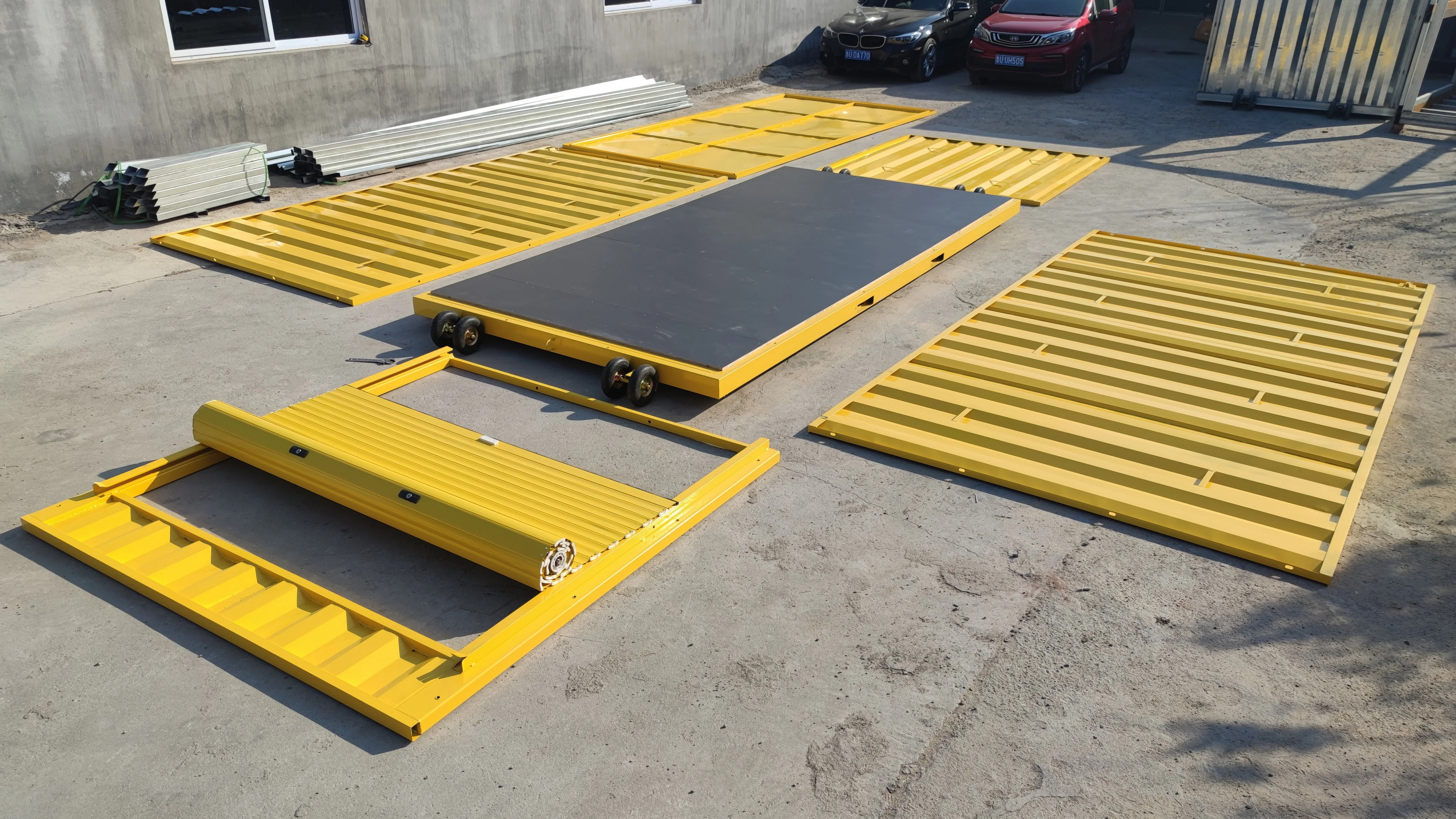 SUNNY DEMOUNTABLE Steel Storage Containers - Portable & Stackable