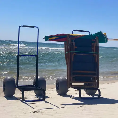 Durable 9 Inch Beach Cart Wheels - High Quality Sand Tires