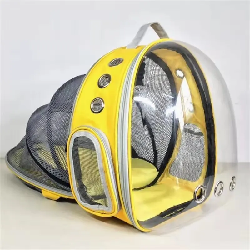 Expandable Transparent Bubble Space Capsule Pet Cat Carrying Carrier ...