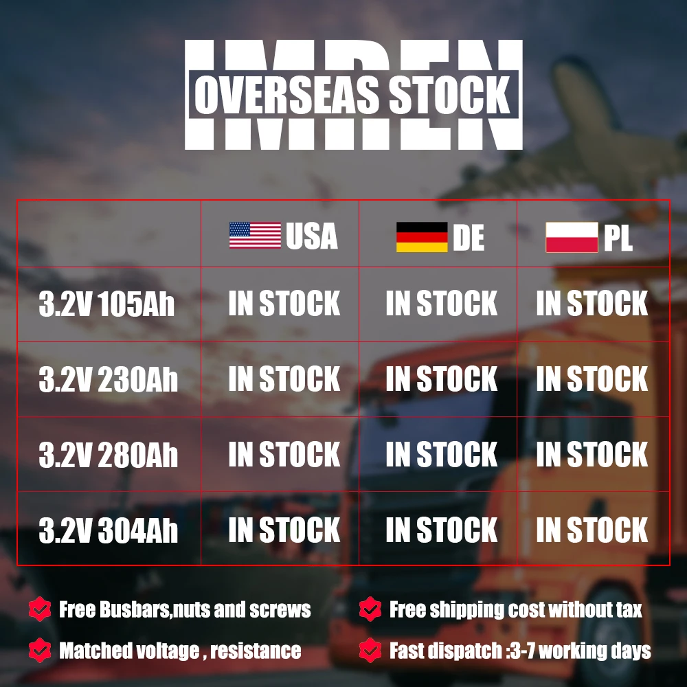 IMR EVE 230ah Lifepo4 Battery Cell - Reliable & Long-lasting