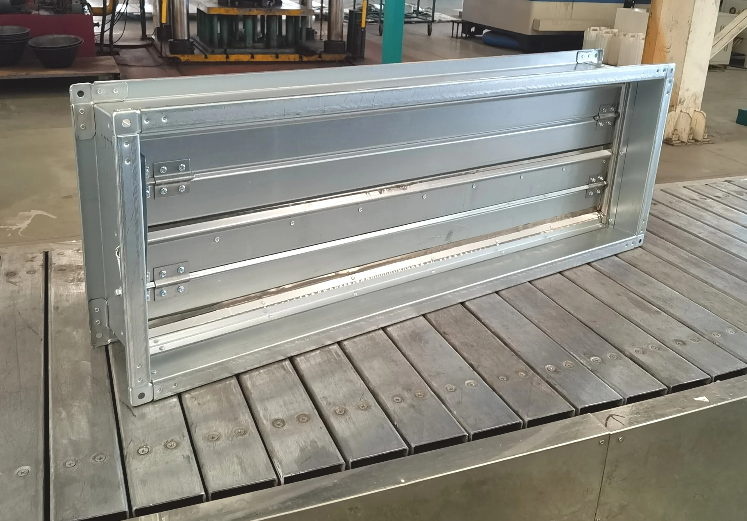 Hvac System Duct Safety Fire Damper Round Or Square Smoke Exhaust ...