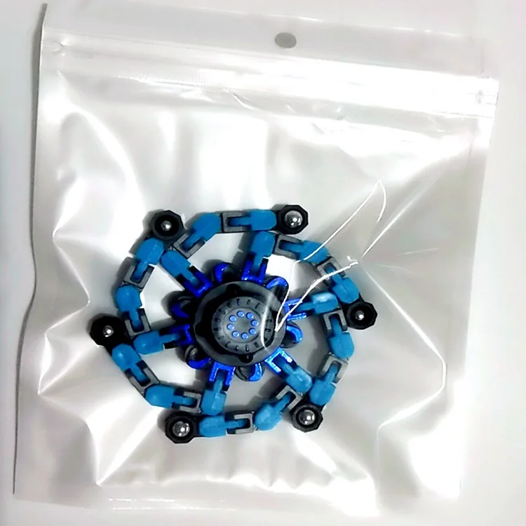 Antistress Chain Fidget Spinner Toy Anti Stress Relief Toy Deformable ...