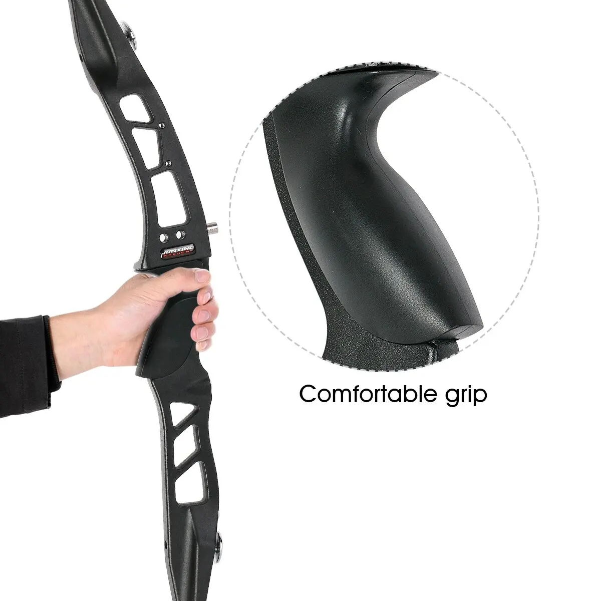 JUNXING F167 Recurve Bow - 66 Inches, 20-40 Lbs for Right Hand