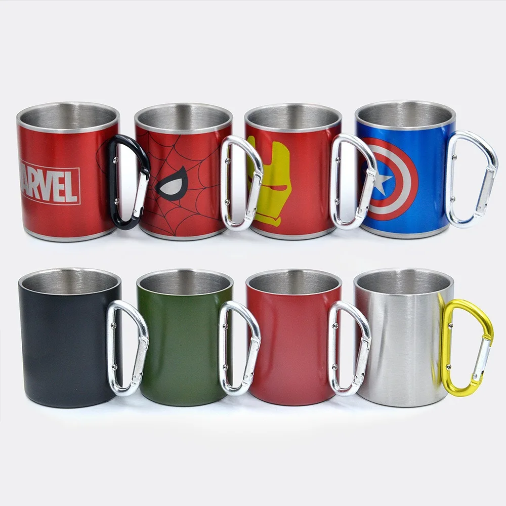 220ml American Style Stainless Steel Mug Double-walled Travel Cup With ...