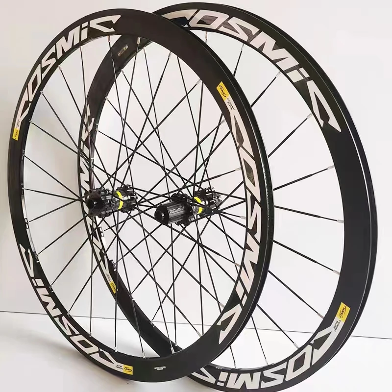 700c Aluminum Alloy Wheelset 40mm Six Ding Quick Release Disc-brake ...