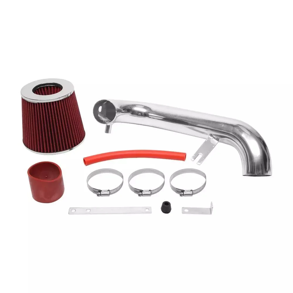 Piping Racing Cold Air Intake System Red For 01-05 Honda Civic Dx Lx 1 ...