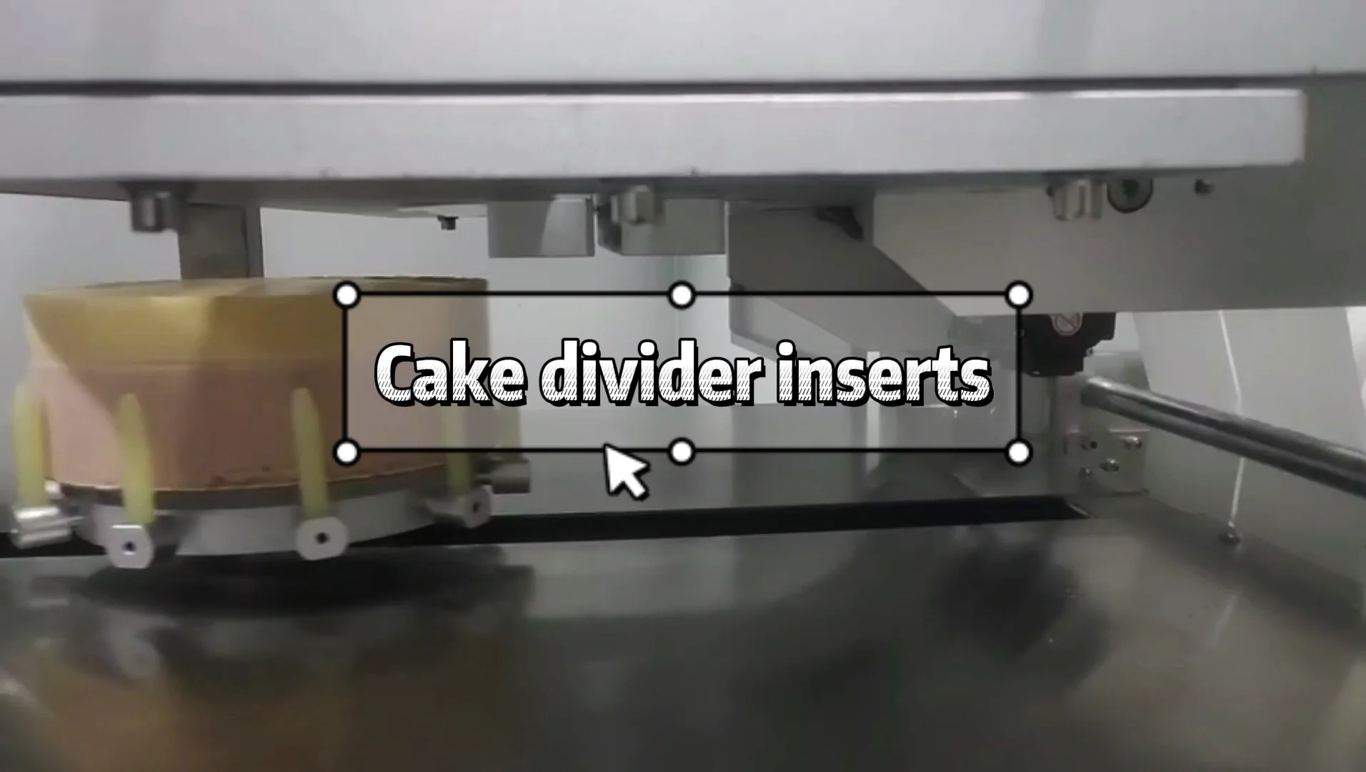 Ultrasonic Cake Slitting Machine And Divider Cutting Machine Singe ...