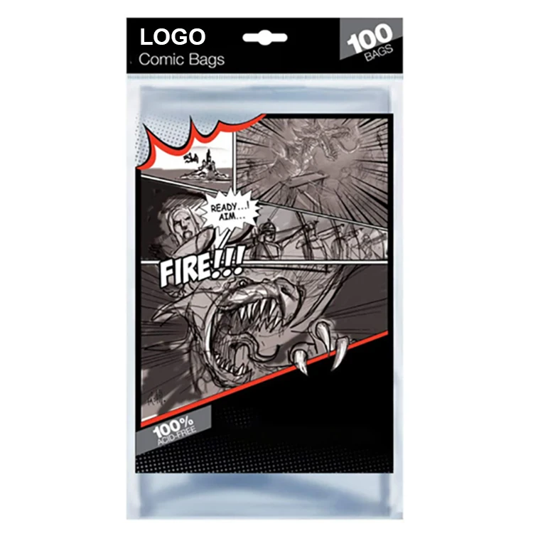 Custom Cover Mylar Silver Comic Book Sleeves Backboard Backing Boards ...
