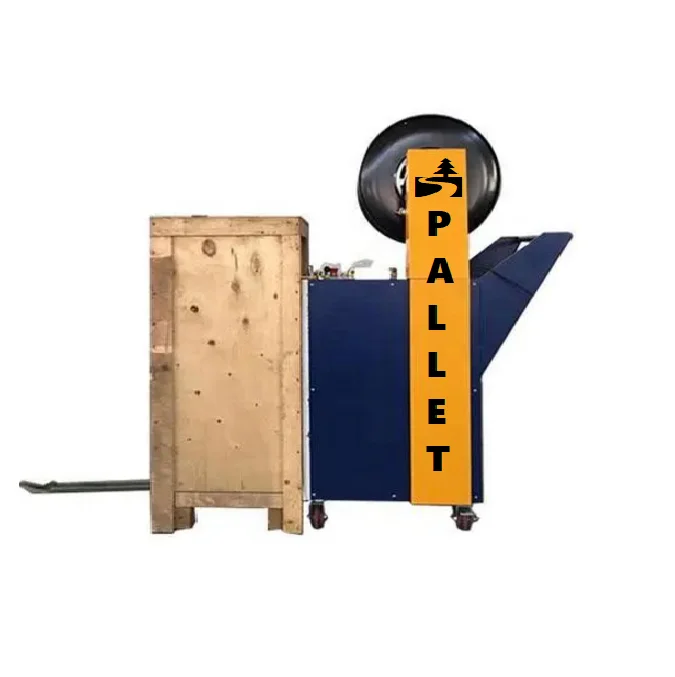 Large Plastic Pallets Wrapping Joint Pack Machinery Automatic Mobile ...