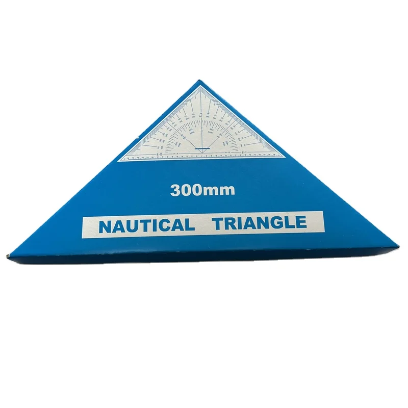 Impa 371008 Marine Square Plastic Nautical Triangular Rule 2pcs/set Of ...