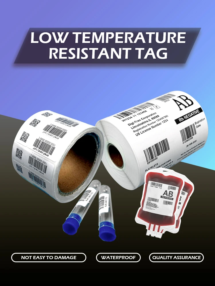 Tamper-evident Durable Blood Packaging Low Waterproof Refrigeration ...