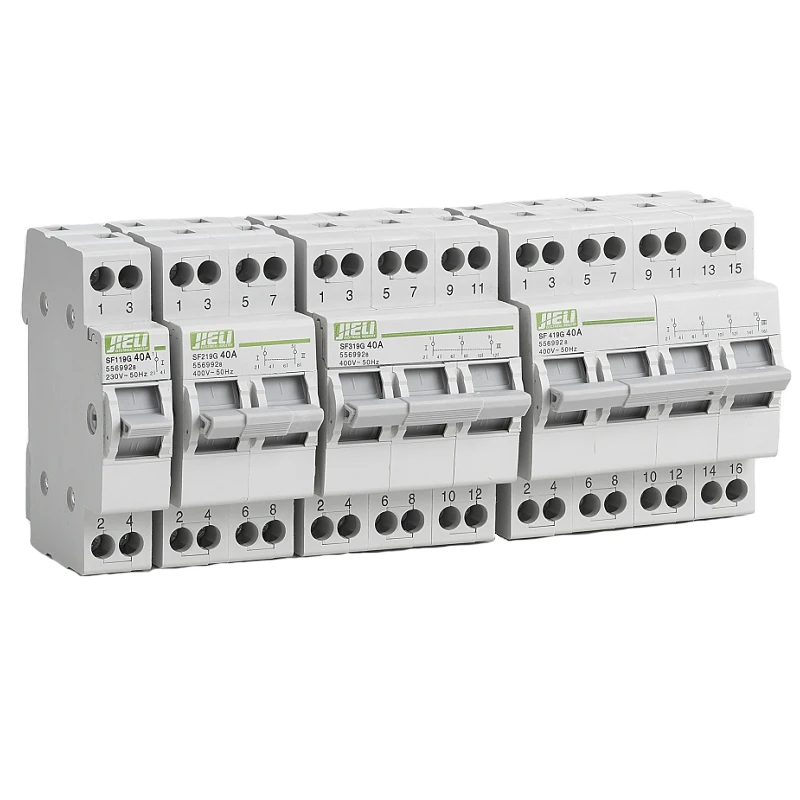 Good Quality Manual 2 Way Types Of Changeover Switch Mcb Manufacturer ...