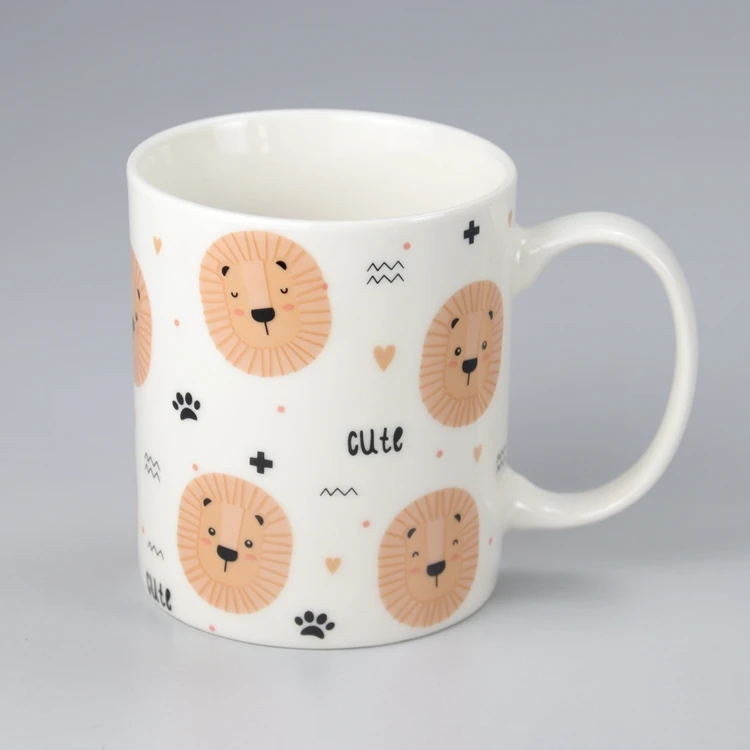 Custom Mug Cartoons Kids Custom Ceramic Cute 3d Animal Face Shaped ...