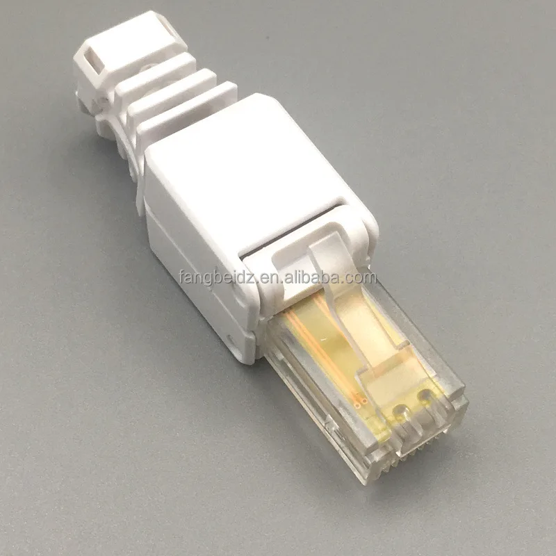 Rj45 Unshielded Network Cable Connector Ethernet Cable Plug Cat5e ...