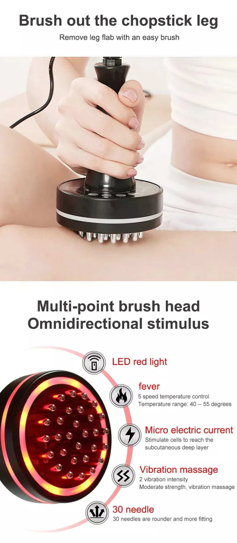 Full Body Massager Machine: Micro Current Therapy Device For Body ...