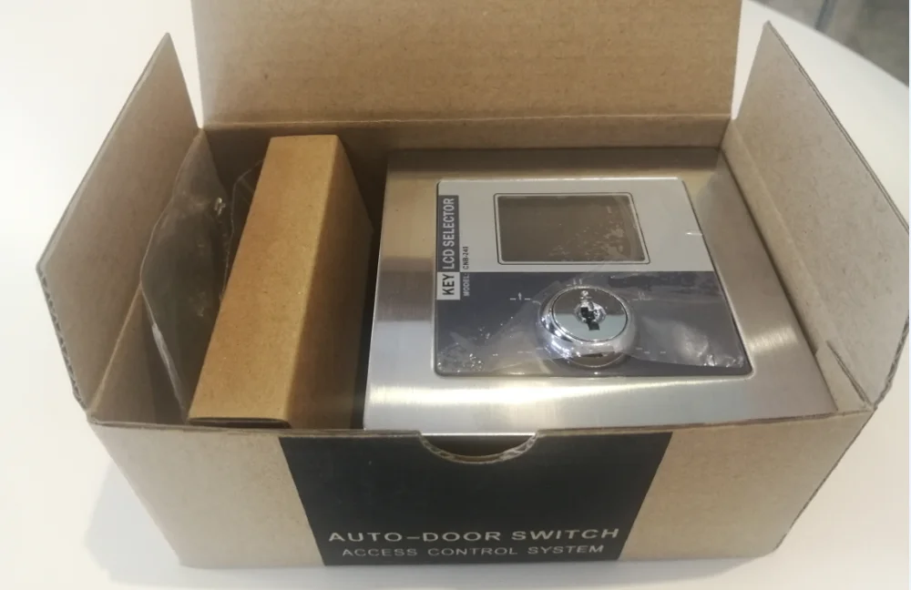 Three Buttons Function Selector Key Control Touch Switch Automatic Door ...