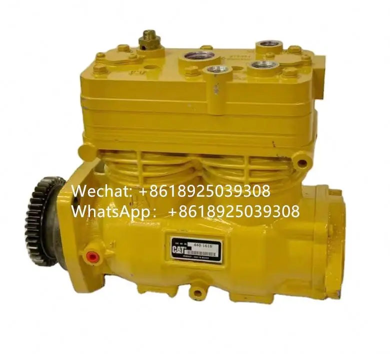 3406B Diesel Engine Bendix Tu-Flo 501 Air Brake Compressor P# 1N2995 ...