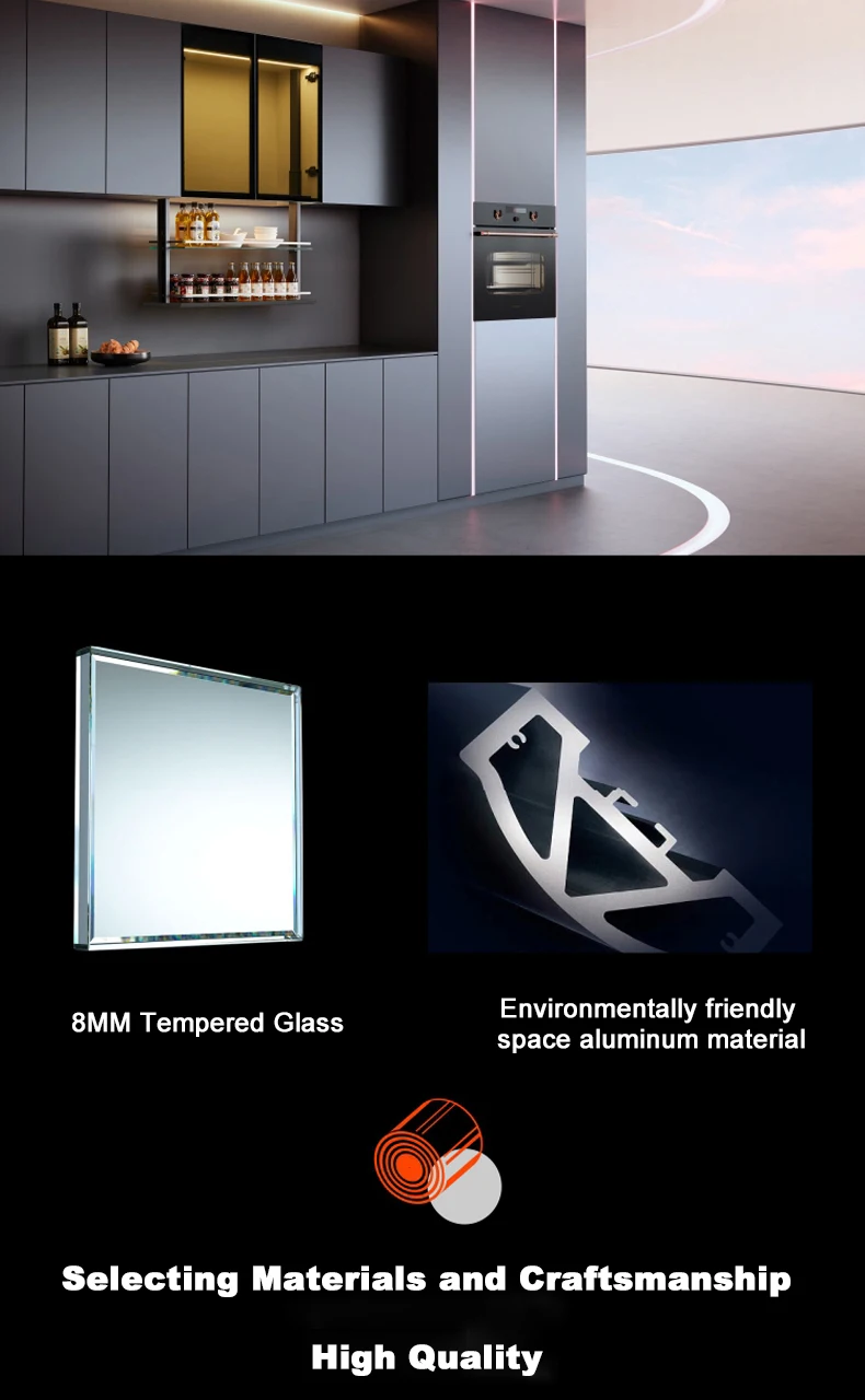ROEASY Motorized Lifting Cabinet - Intelligent Kitchen Storage