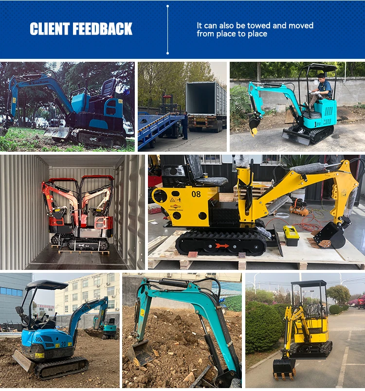 New Crawler Digger 1 Ton 2ton EPA Engine 1.5 Ton 1.8ton Farm Excavator ...