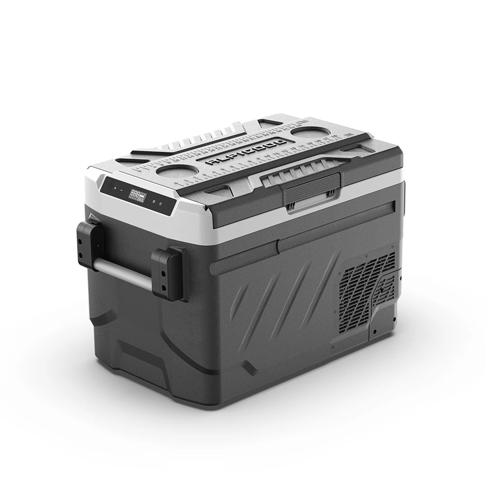 Alpicool Ezd60 Portable Camping Freezer Solar Power Fridge 12v Dual Use ...