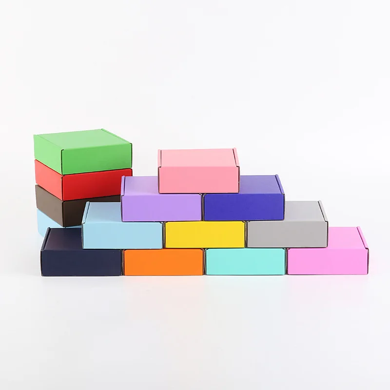 Luxury Custom Folding Corrugated Kraft Paper Carton Boxes