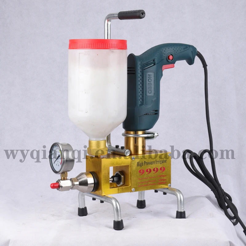 High Pressure Polyurethane Grout Injection Pump Machine - Buy Injection ...