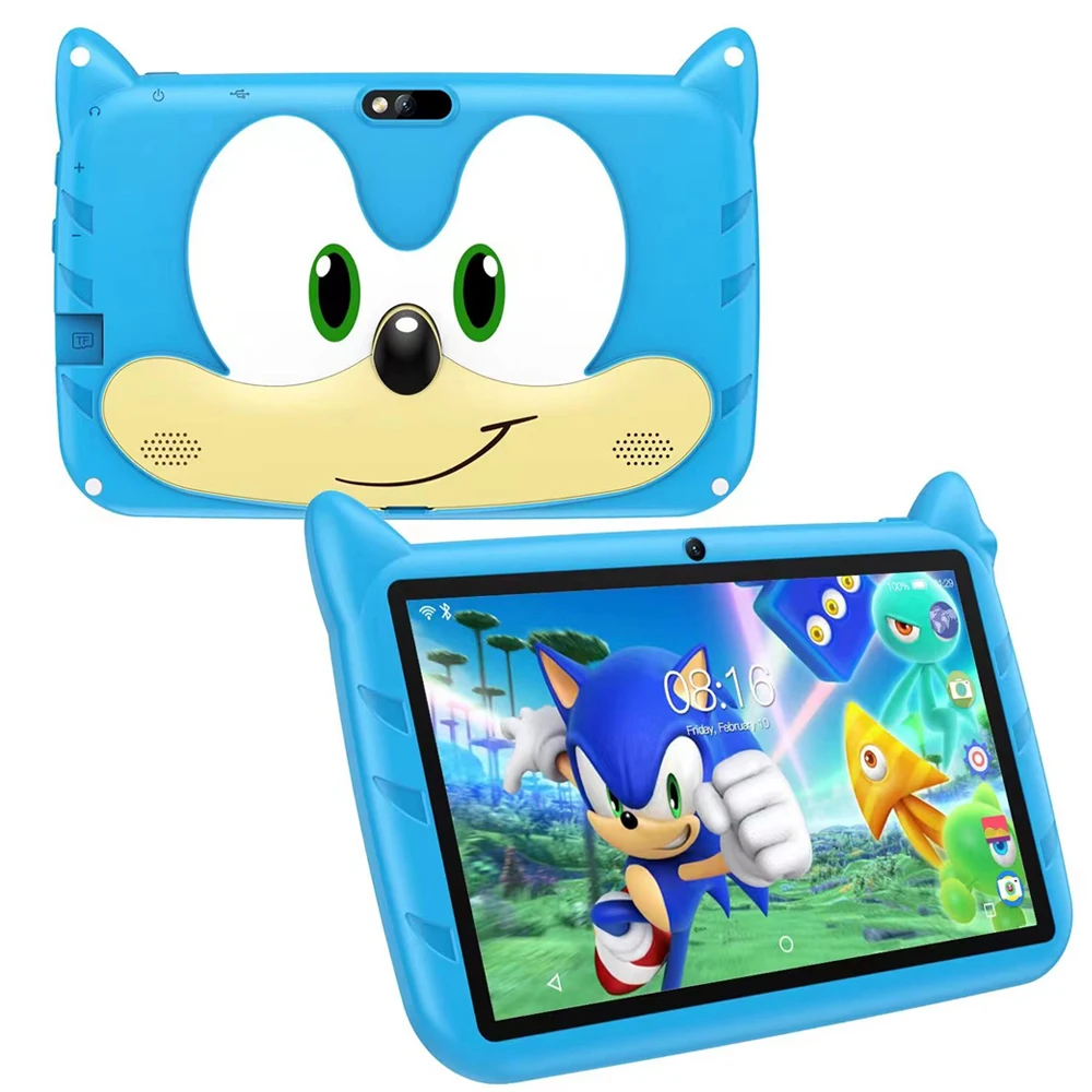 B86 Plus 7" 4gb+128gb Kids Children Tablet Pc Android 1024x600 Ips Wifi ...