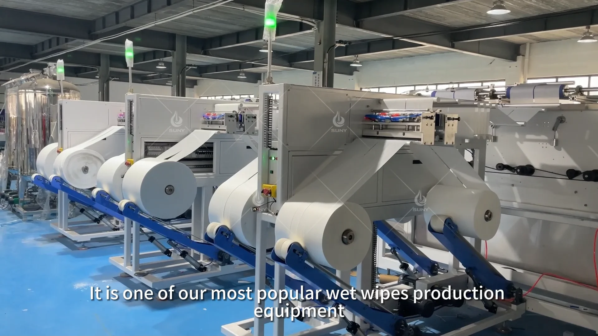 12 Lanes Fully Automatic Baby Wipes Making Machine High Quality Wet ...