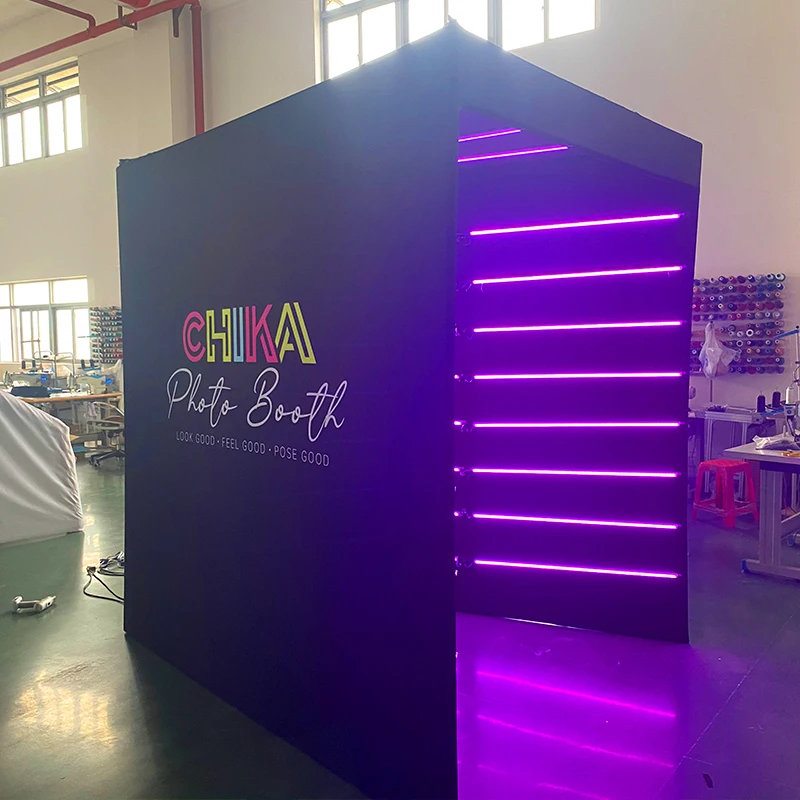 Romans Design Custom Portable Backdrop Tradeshow Exhibition 360 Photo ...