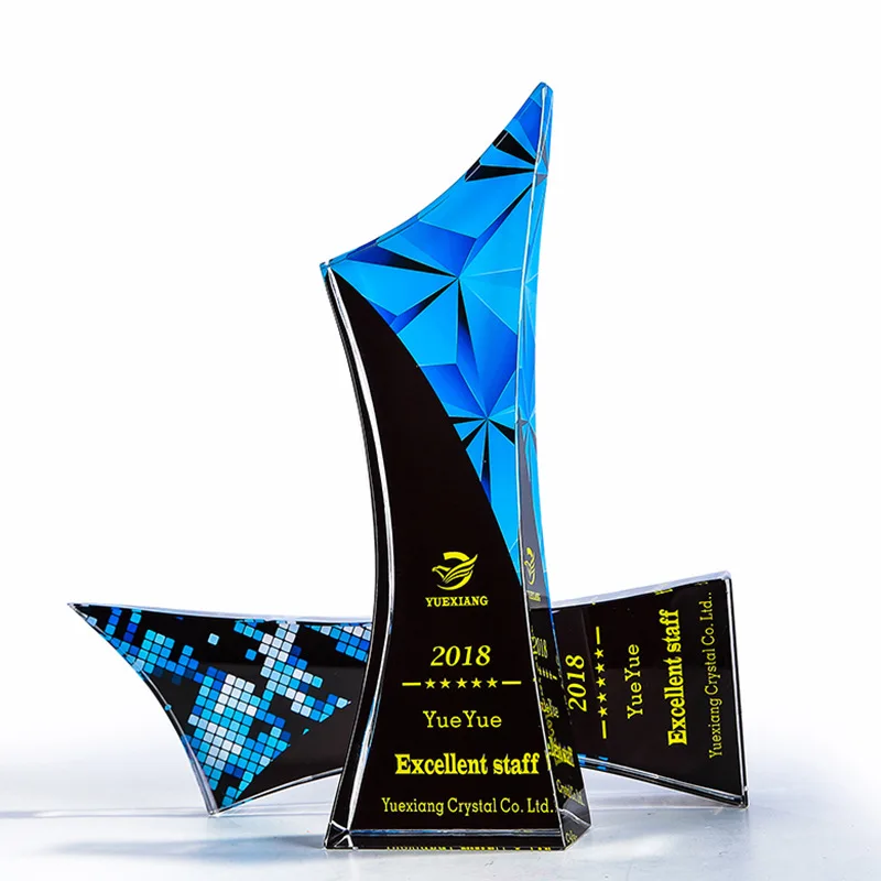 Custom 3D Crystal Trophy - Luxury Award Design Wholesale