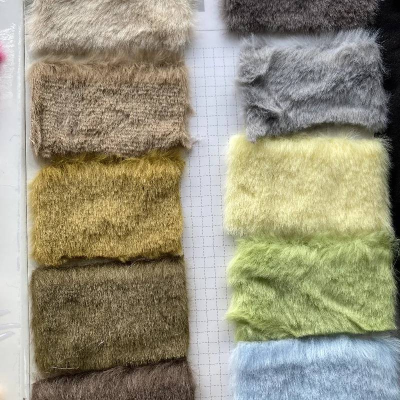 100% Polyester Knitted Sherpa Fake Rabbit Fur Blanket Fabric Fleece ...