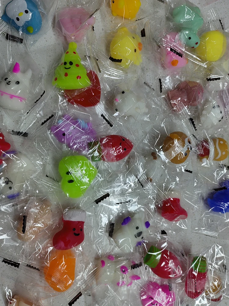 Dinosaur Animals Stress Relief Cute Kawaii Tpr Mochi Squishy Toys Style ...