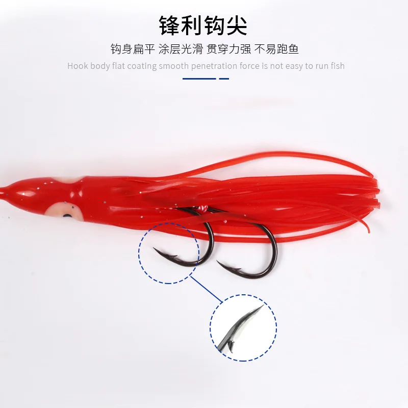 100g 150g 200g 250g 300g Slow Tai Rubbers Snapper Sea Fishing Baits Fishing Jigs Sx Switch ...