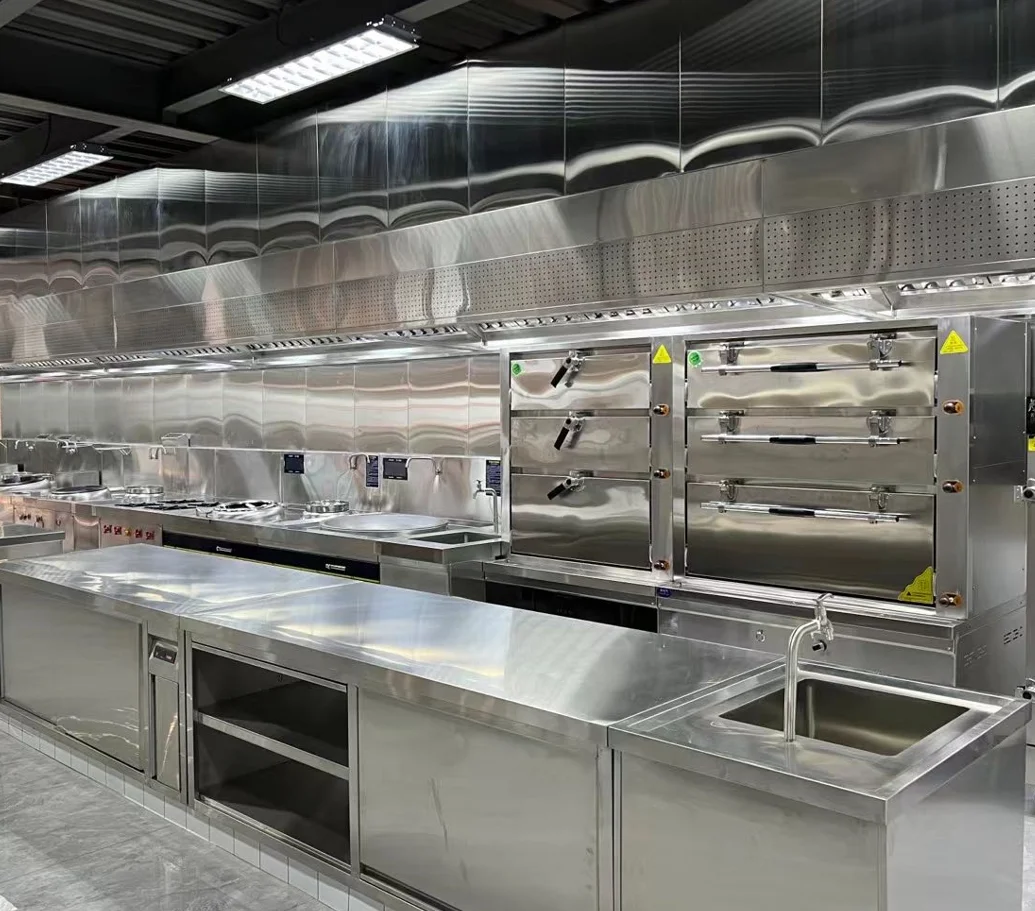 Commercial Kitchen Equipment Restaurant One-Stop Kitchen Project ...