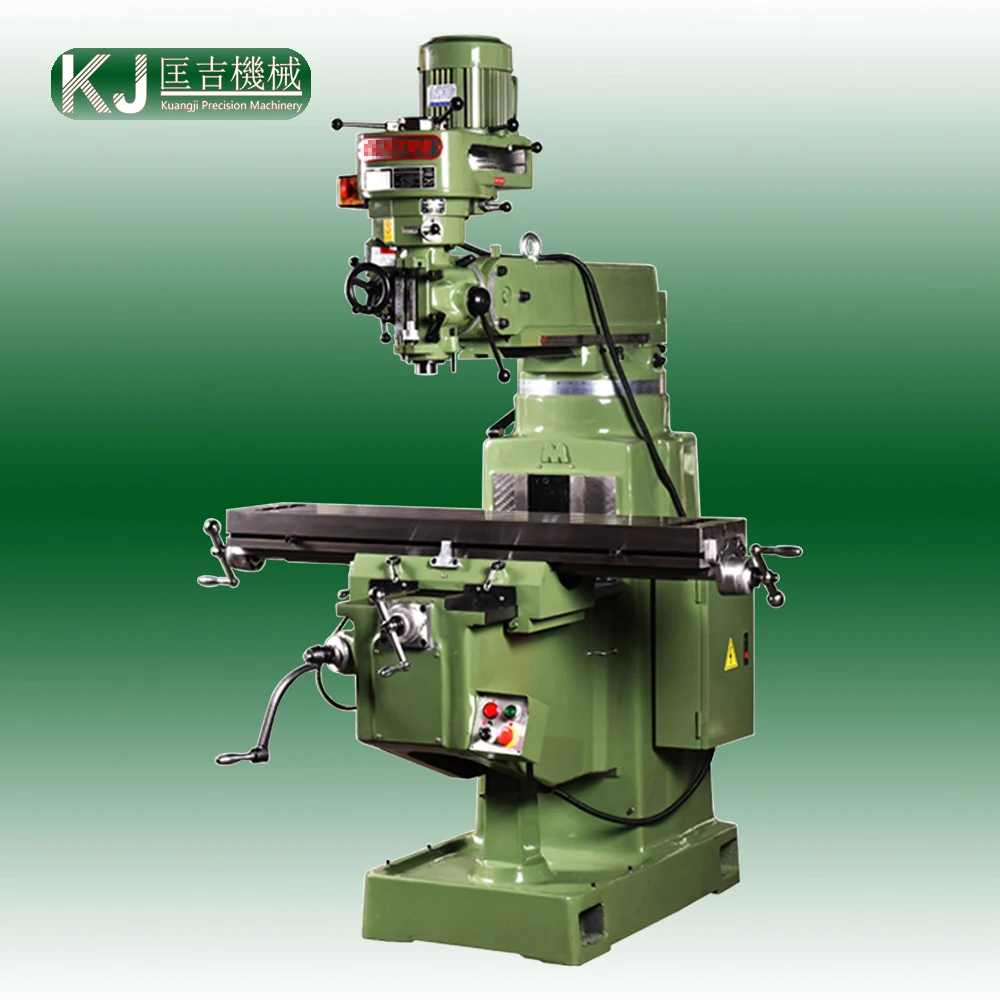 M4S High precision Vertical and Horizontal Milling Machine Turret Type ...
