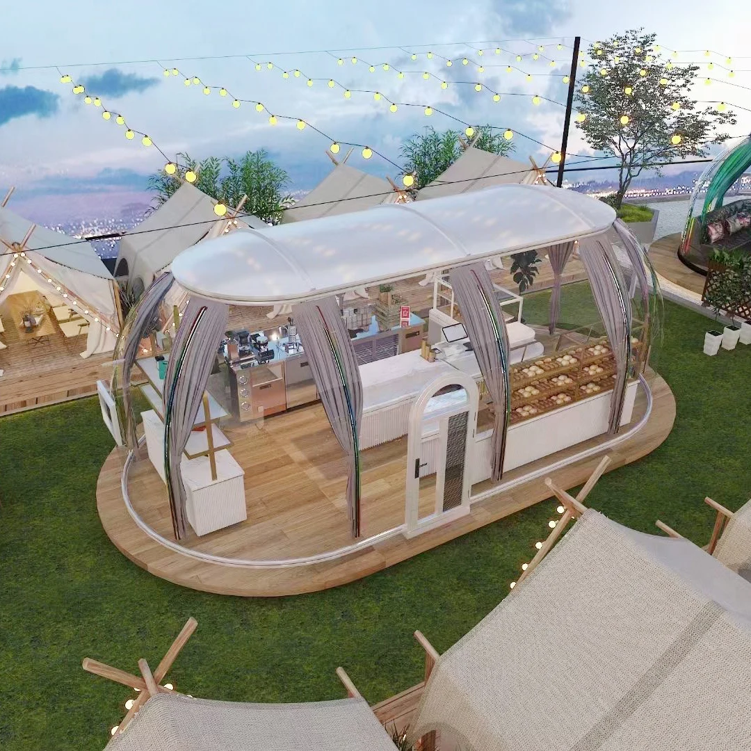 Transparent Luxury Outdoor Bubble Room Prefabricated Star Room Outdoor ...