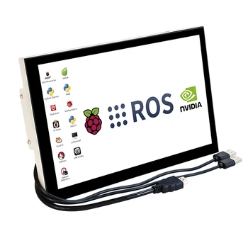 Ros Robot High Resolution Of 1280*800 10.1 Inch Screen With Bracket ...