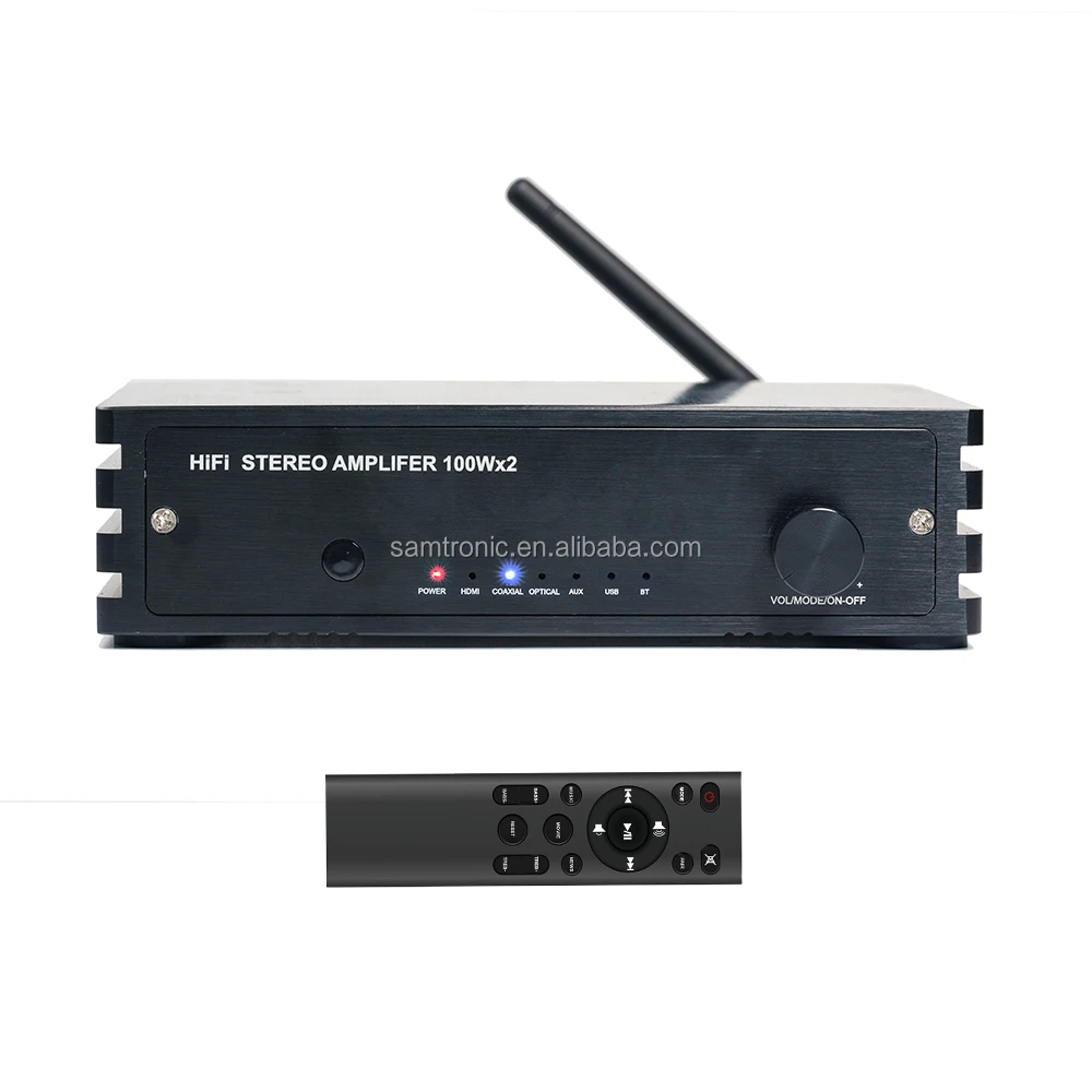 Samtronic Mini Amplifier BT V5.0 - 2 Channels Power Amplifier