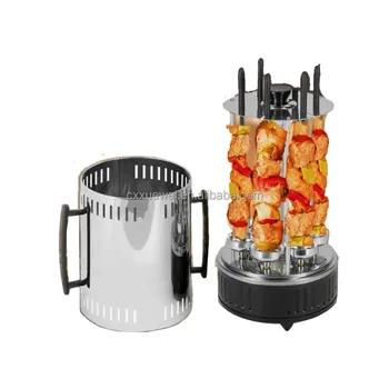 Vertical Rotisserie Roaster Oven,Smart Electric Bbq Grill,Smokeless ...